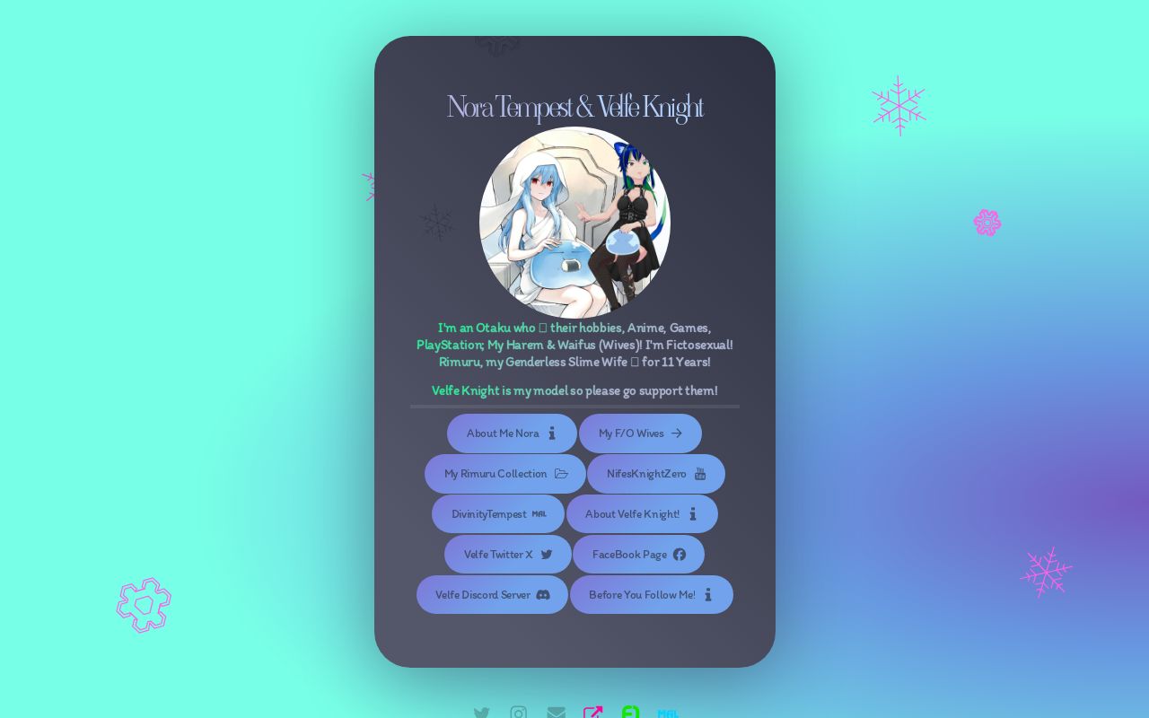 Nora Tempest & Velfe Knight